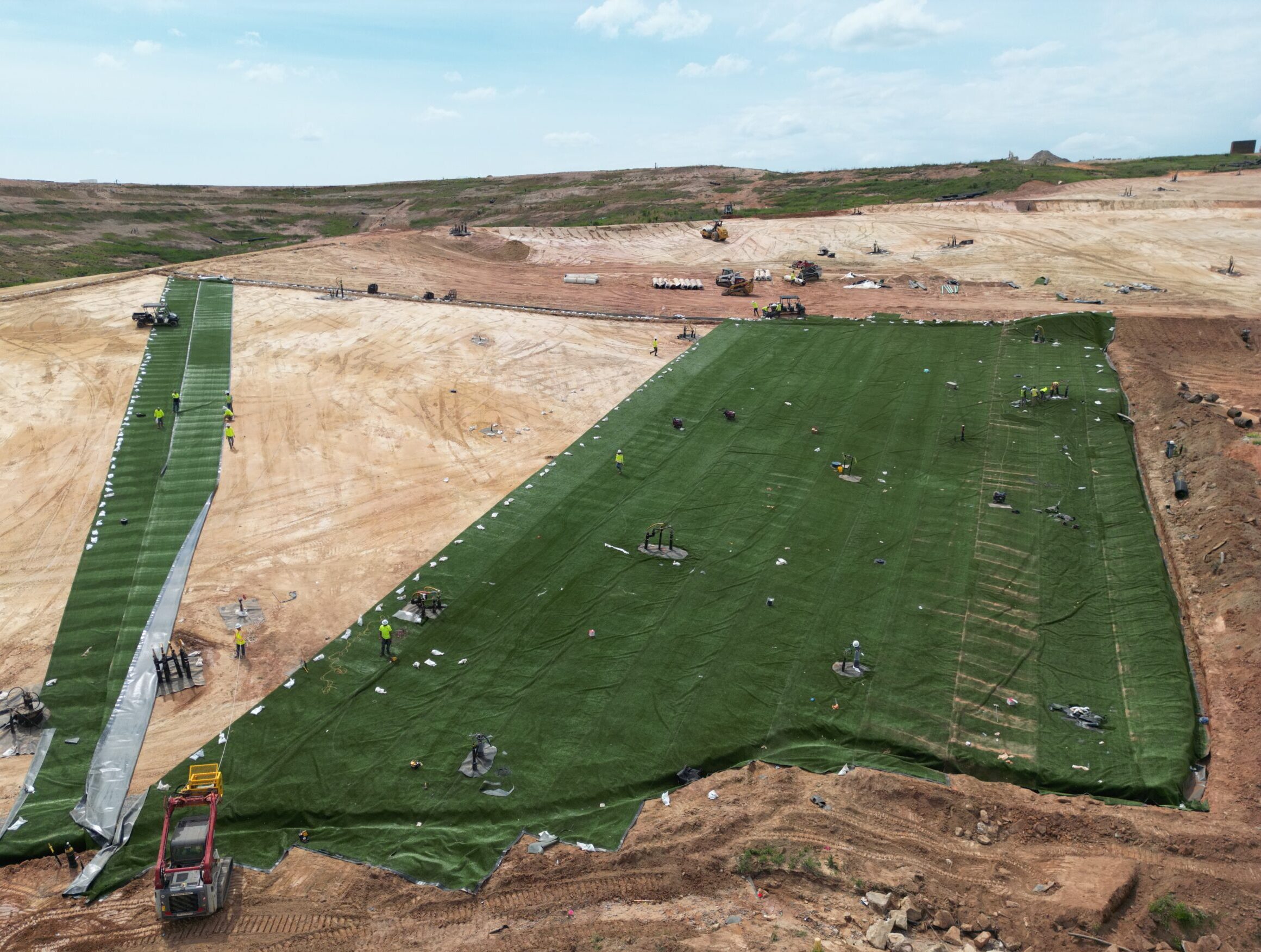 The Leading Installer of Landfill Covers